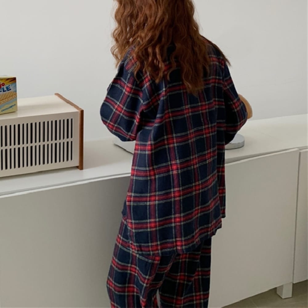 Pyjama à carreaux unisexe • Tous en Pyjama