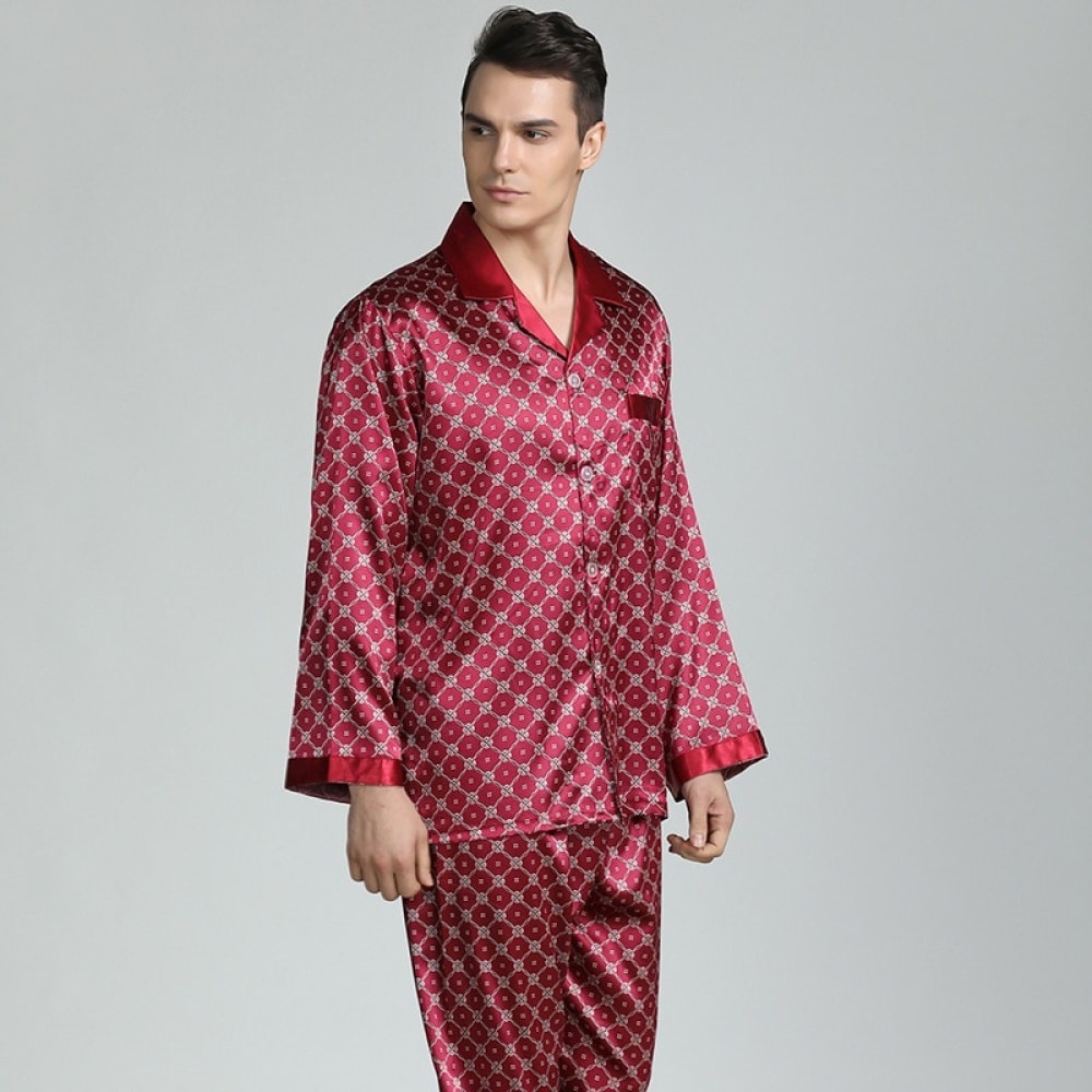 Pyjama en satin pour homme • Tous en Pyjama