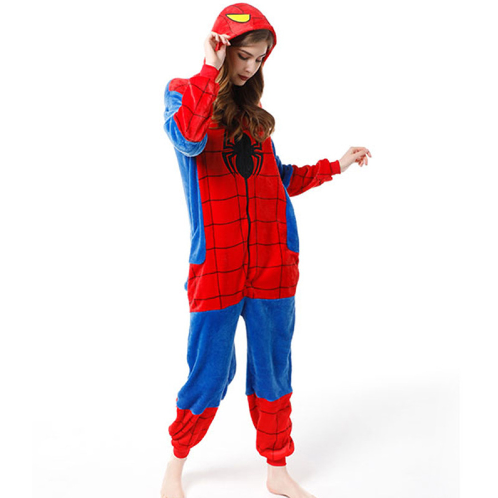 Ensemble de pyjama spiderman à capuche pour garçon et fille • Tous en ...