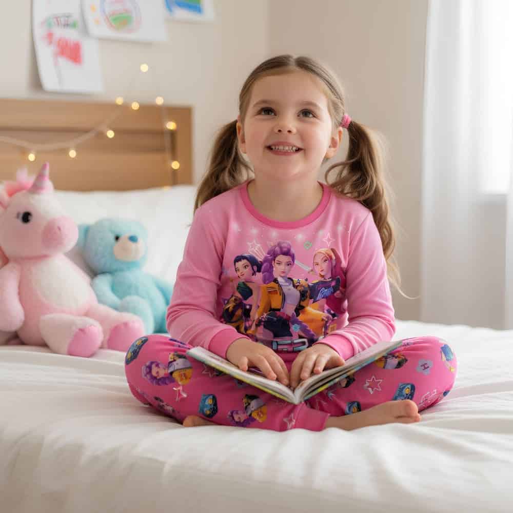 Pyjama fille deux pièces K-pop Demon Hunters manches longues • Tous en ...